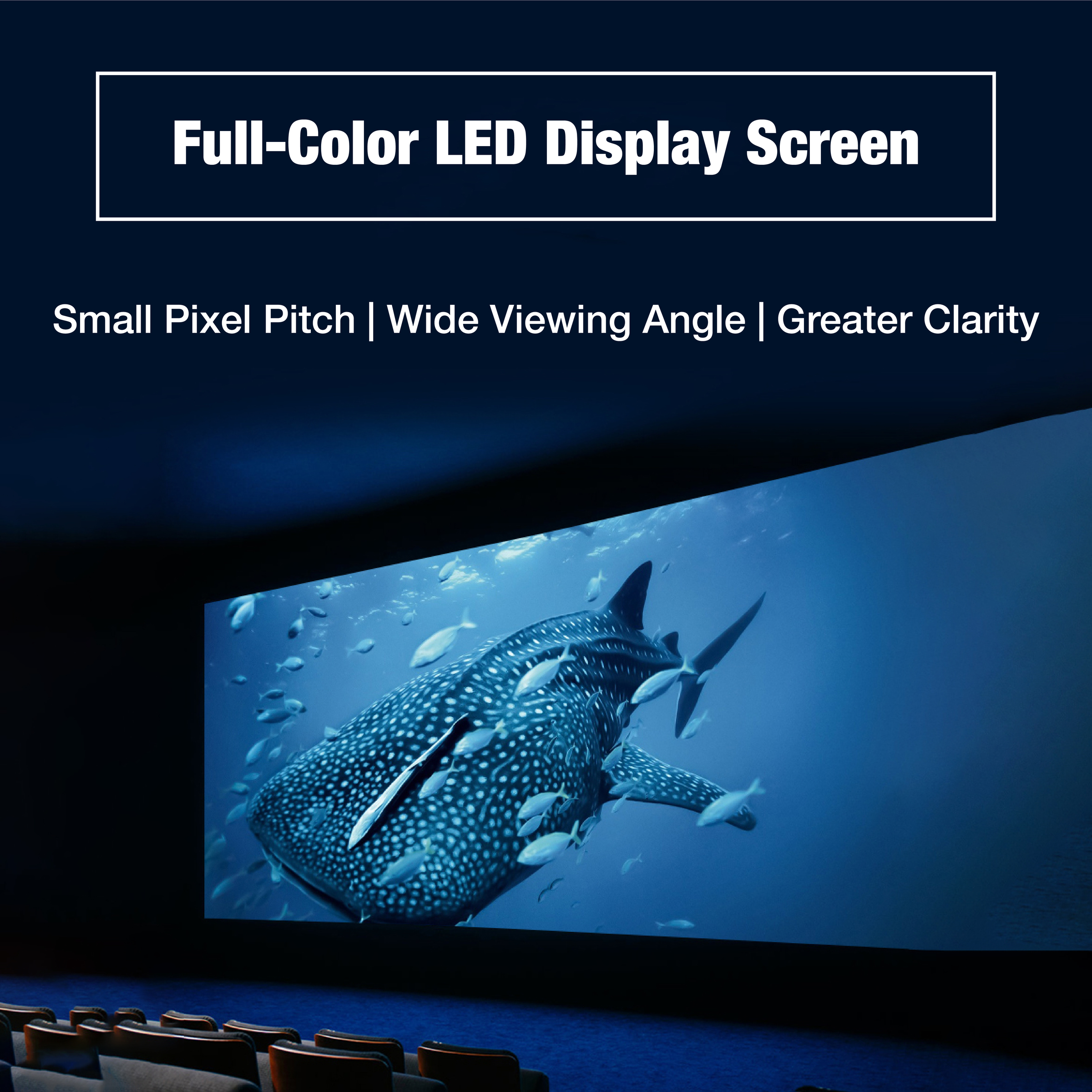Master-D PH2.5mm Indoor LED Display System - 1.28m(H) x 2.24m(W) | Model: PH2.5LED - Master D