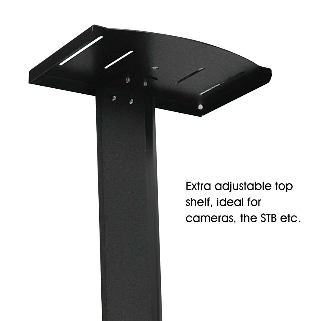 Master-D Portable Mobile TV Trolley Bracket Stand Movable 50" to 95 ...